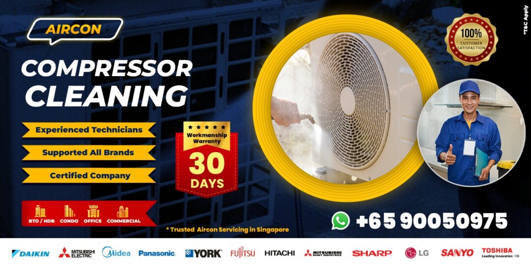 Professional Aircon Compressor Cleaning Services in Singapore